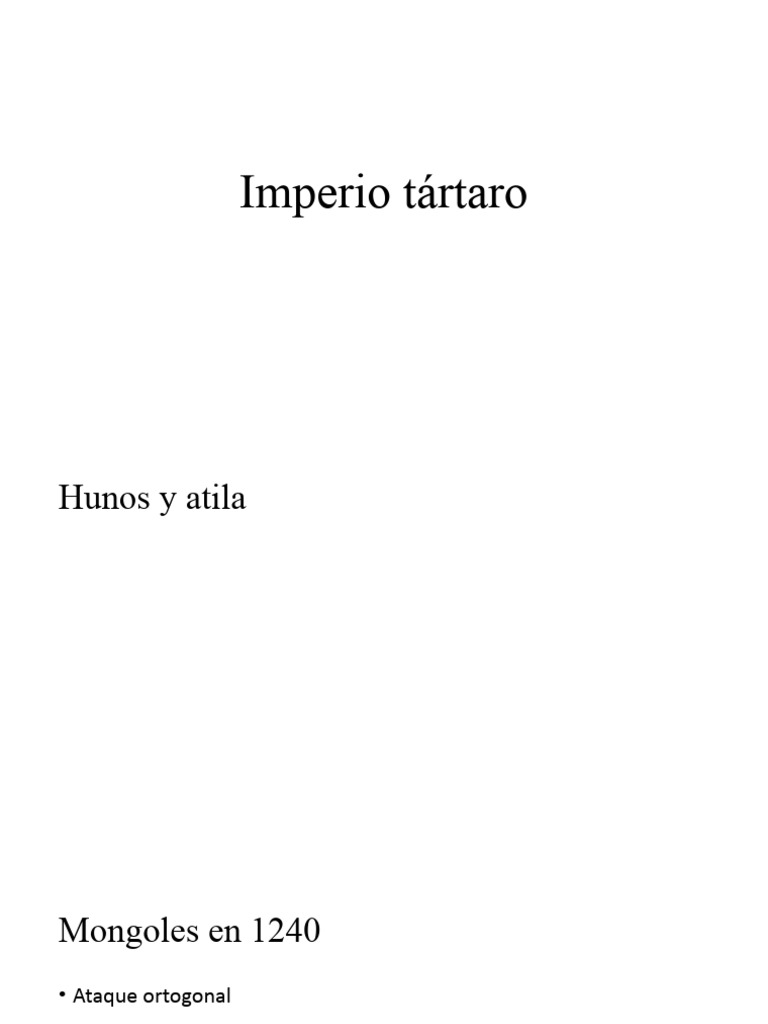 Imperio Tártaro | PDF