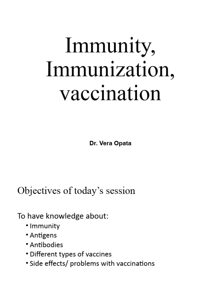 Immunization | PDF | Vaccines | Antibody