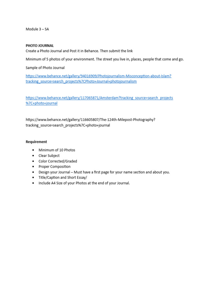 Module 3 SA3 | PDF | Art