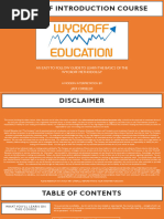 Wyckoff Method Overview and Cheat Sheet | PDF | Technical Analysis ...