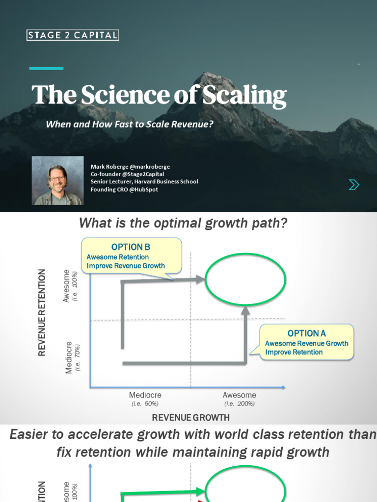 The Science of Scaling | PDF | Sales | Economics