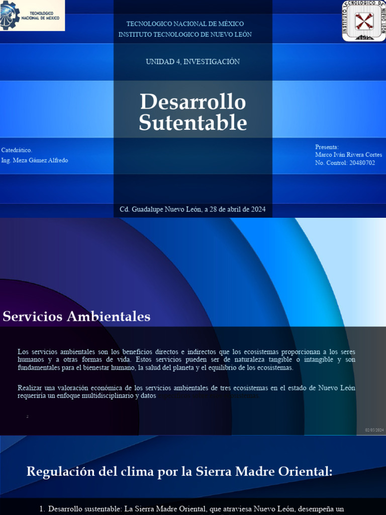 Tarea U4 | PDF | Desarrollo sostenible | Agua