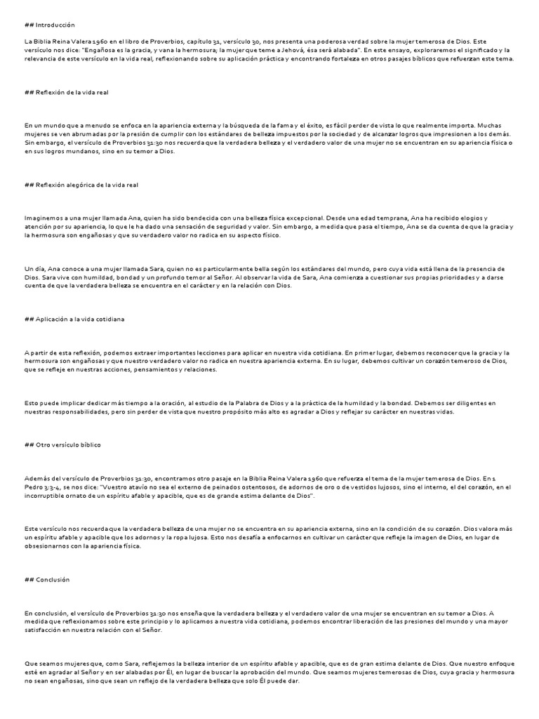 Reflexiones | PDF | Belleza