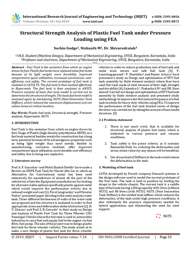 Irjet V6i1005 191220095102 | PDF | Deformation (Engineering) | Strength ...