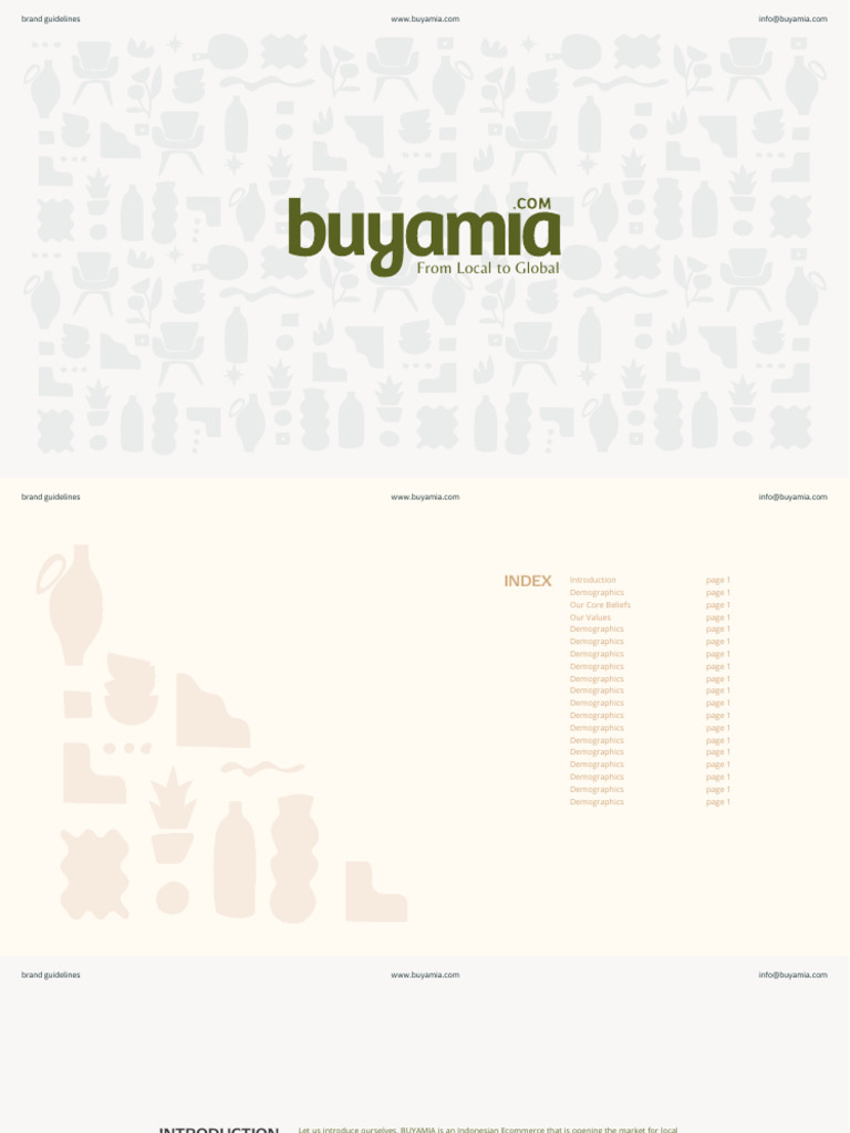 Buyamia Brand Guidelines Overview | PDF | Typefaces | Sans Serif