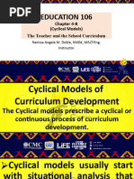 Cyclical Models of Curriculum Development | PDF | Curriculum | Further ...
