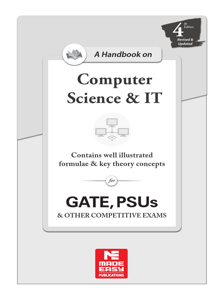 CS - Handbook - Sample Pages | PDF | Process (Computing) | Algorithms
