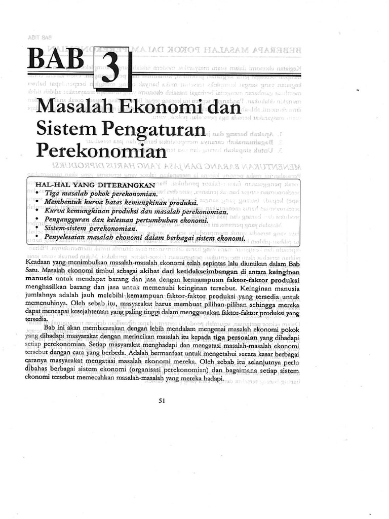 Materi 3 Masalah Dan Sistem Pengaturan Eko | PDF