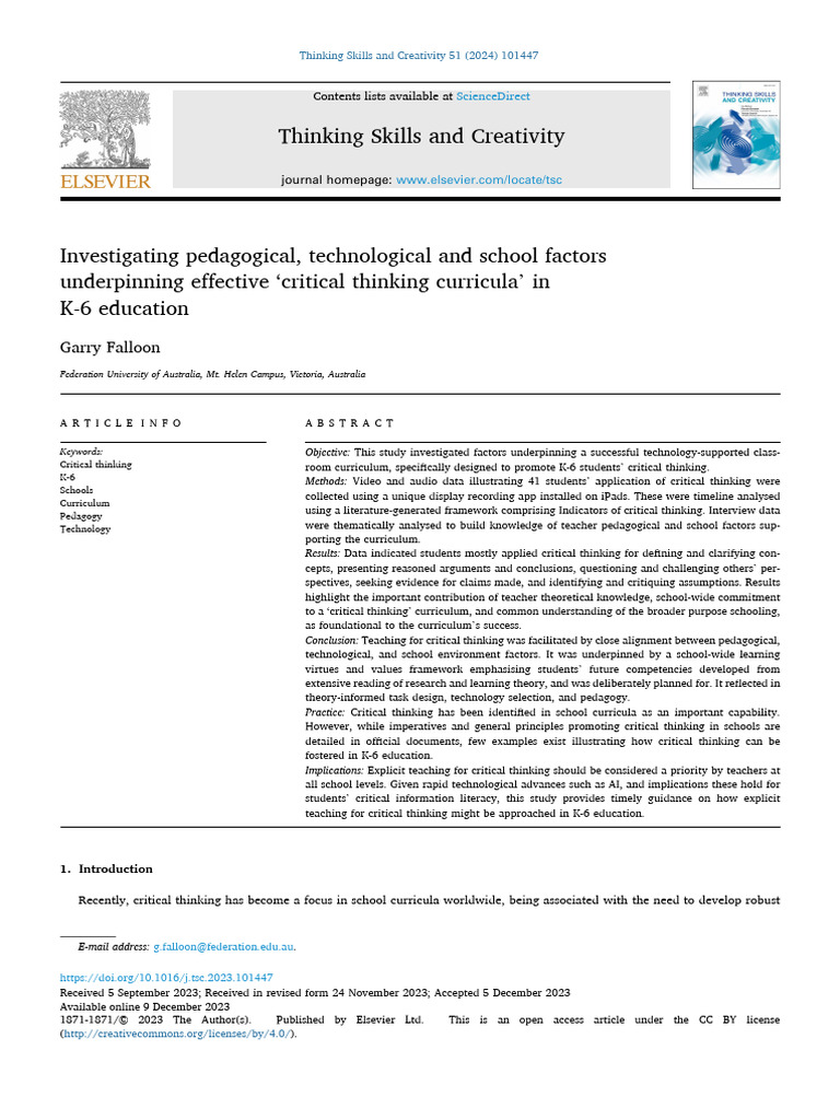 system thinking 5 | PDF | Critical Thinking | Argument