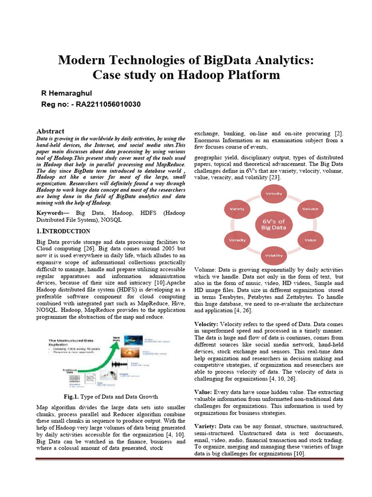 BD Case Study | PDF | Apache Hadoop | Big Data BD Case Study | PDF | Apache Hadoop | Big Data