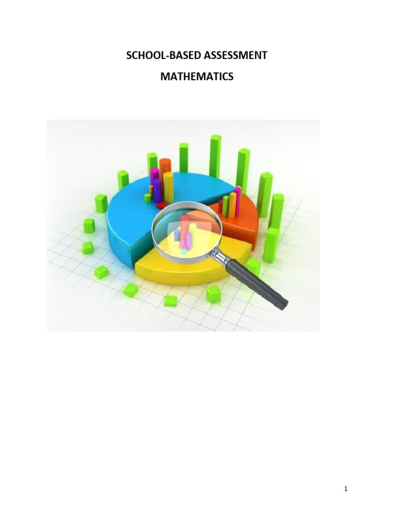 Maths School Based Assesment Group 1 Draft 2 Corrected | PDF ...