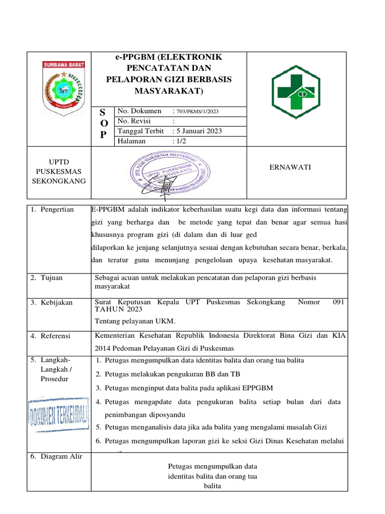 Sop E-Ppbgm | PDF | Sains & Matematika