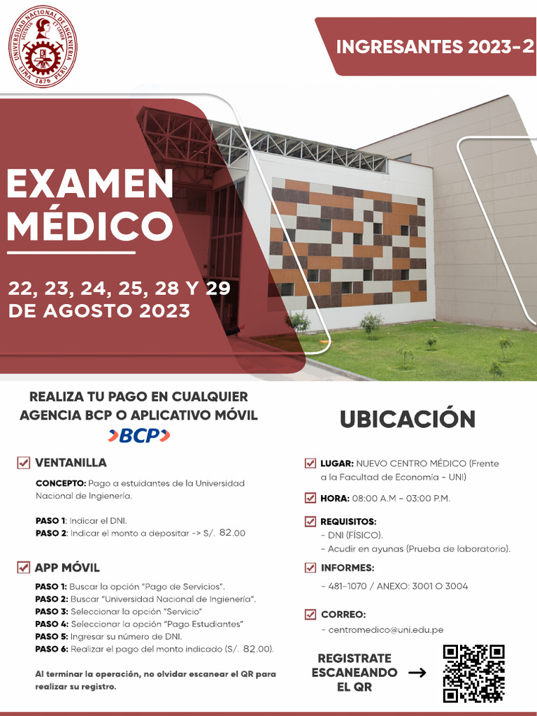Examen Médico 2023 - 2 | PDF
