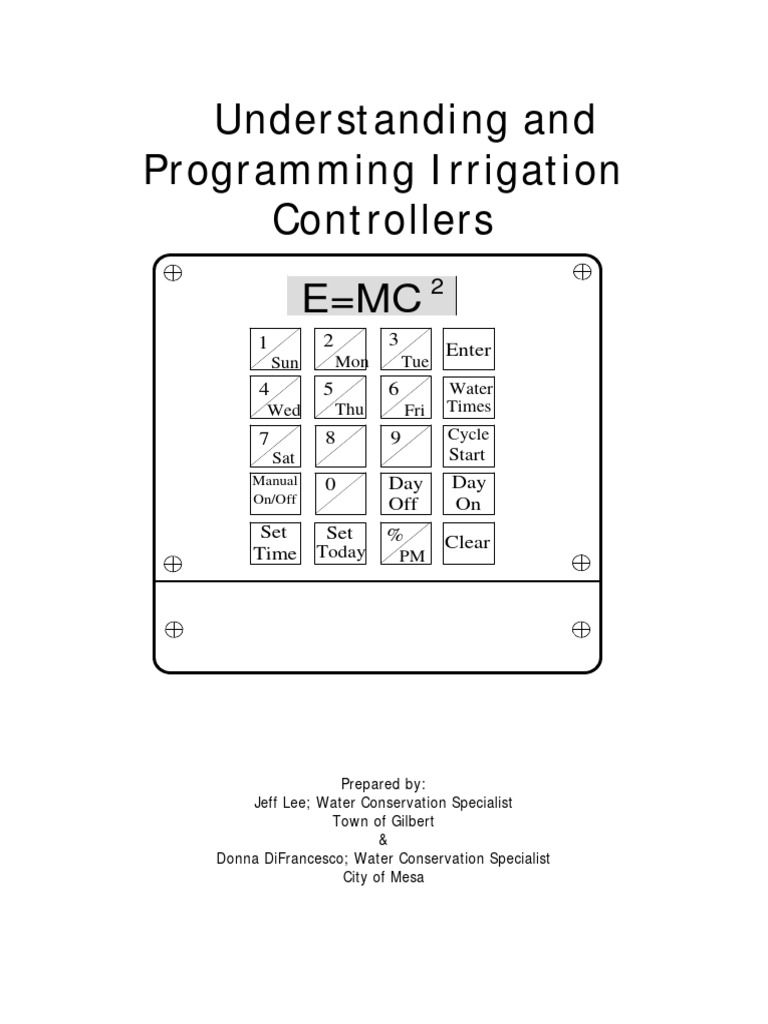 Understanding-and-Programming-Irrigation-Controllers | PDF | Valve ...