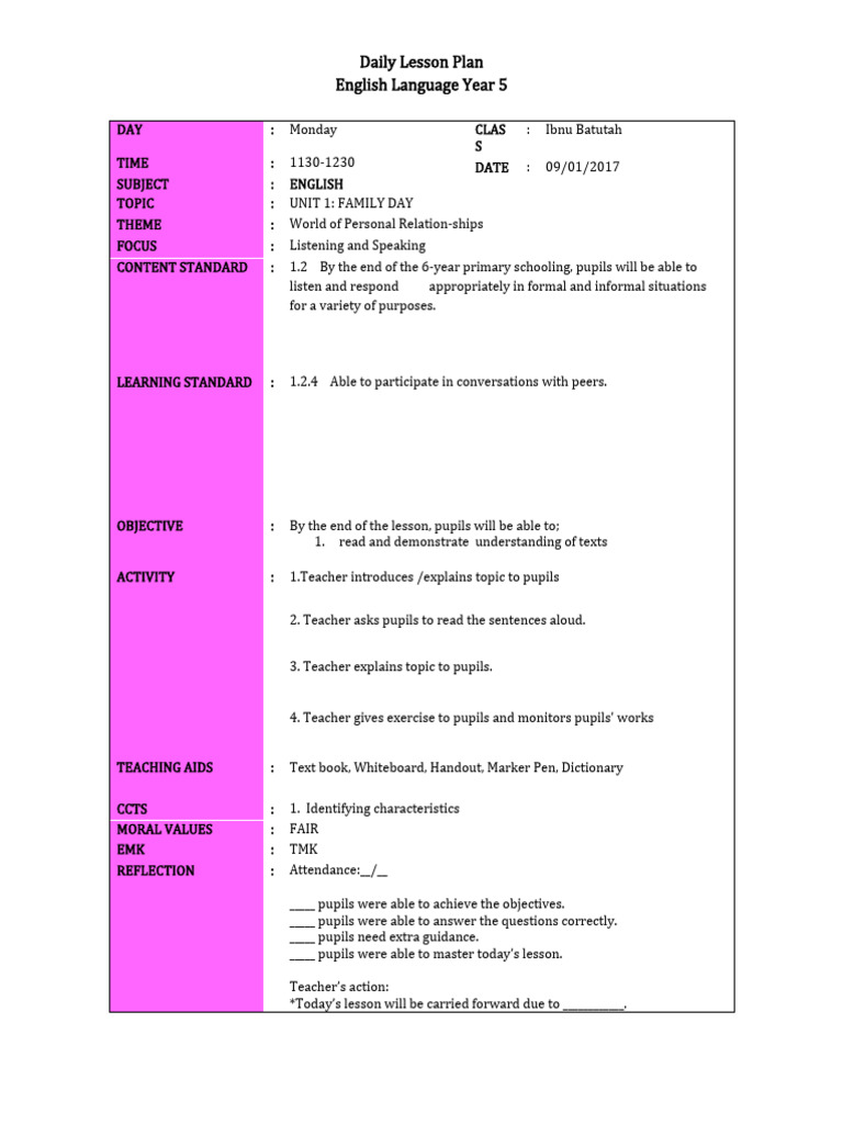 Unit 1 (Week 2) | PDF | Teachers | Lesson Plan Unit 1 (Week 2) | PDF | Teachers | Lesson Plan