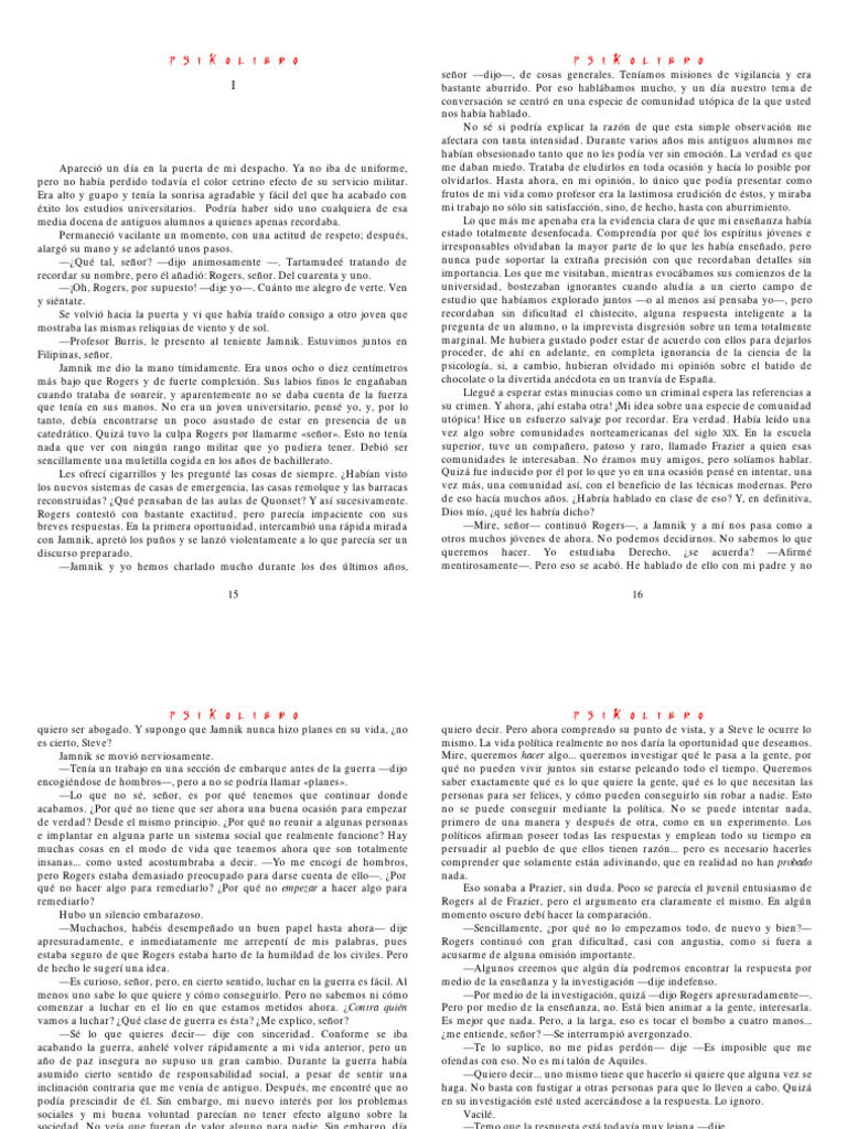 Walden Dos | PDF | Walden | Oveja