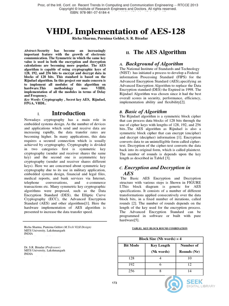 Aes 128 | PDF | Cryptography | Key (Cryptography) Aes 128 | PDF | Cryptography | Key (Cryptography)