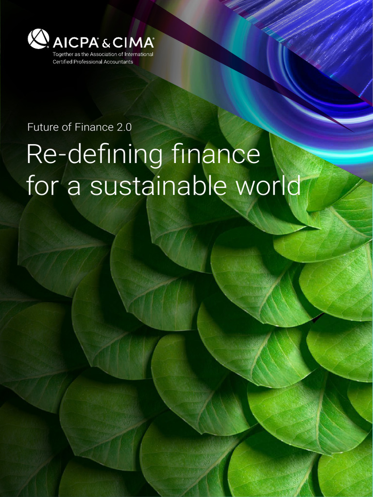 Re-Defining Finance For A Sustainable World | PDF | Sustainability ... Re-Defining Finance For A Sustainable World | PDF | Sustainability ...