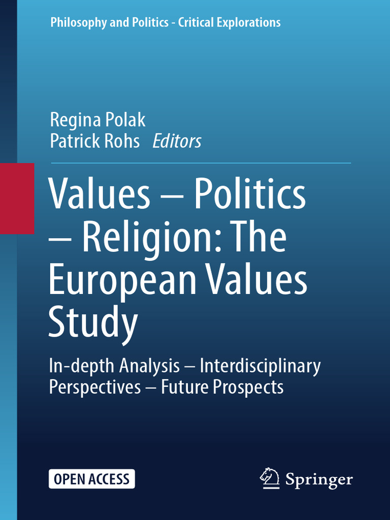 Values - Politics - Religion: The European Values Study: Regina Polak ...