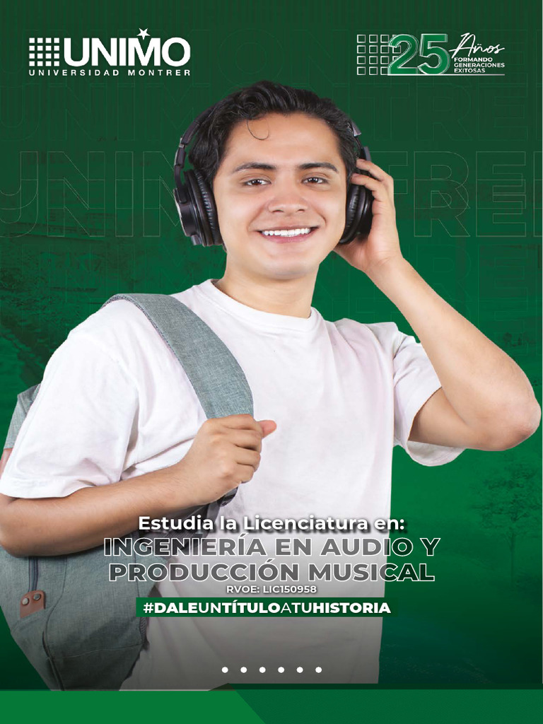 Ingeniería en Audio y Producción Musical | PDF | Ingeniero de audio ...