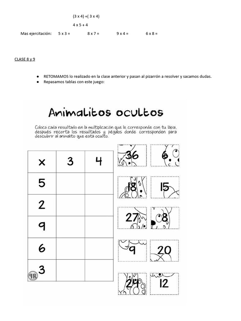 SECUENCIA DIDÁCTICA 4 MATE - Docx - Documentos de Google | PDF
