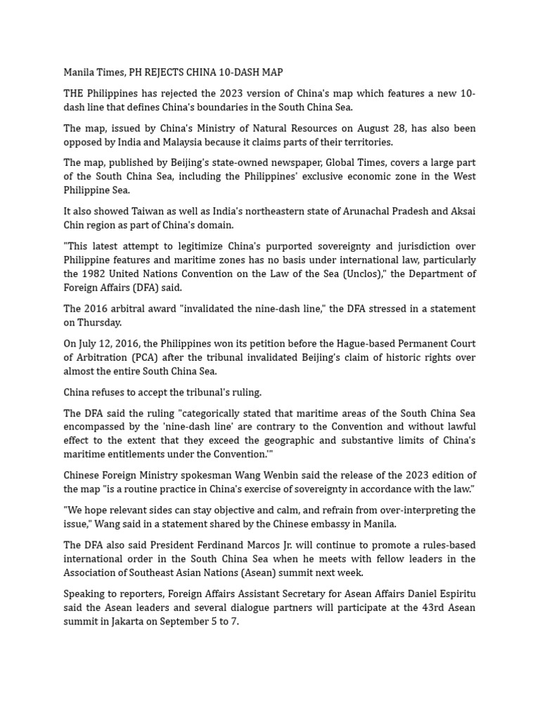 China Issue | Download Free PDF | South China Sea | International Relations