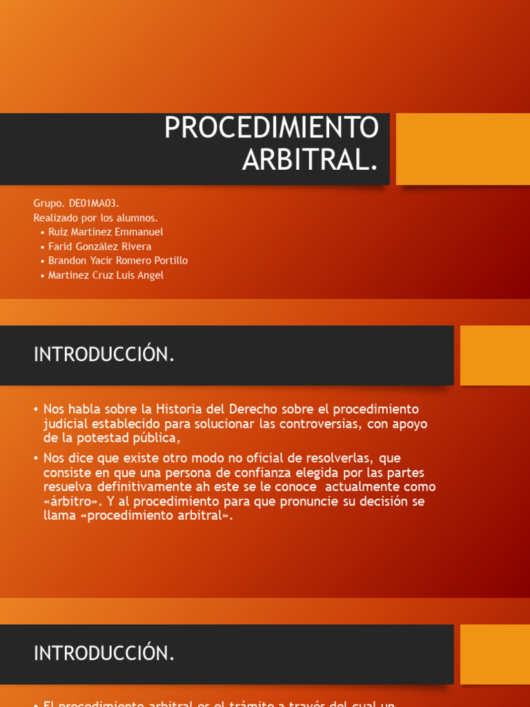 Procedimiento Arbitral en México | PDF | Arbitraje | Justicia