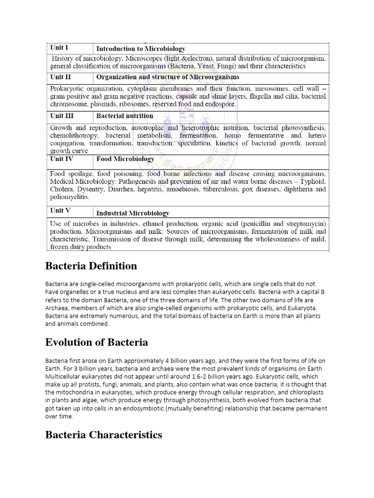 Micro Unite 1 And 2 Download Free Pdf Bacteria Cell Biology