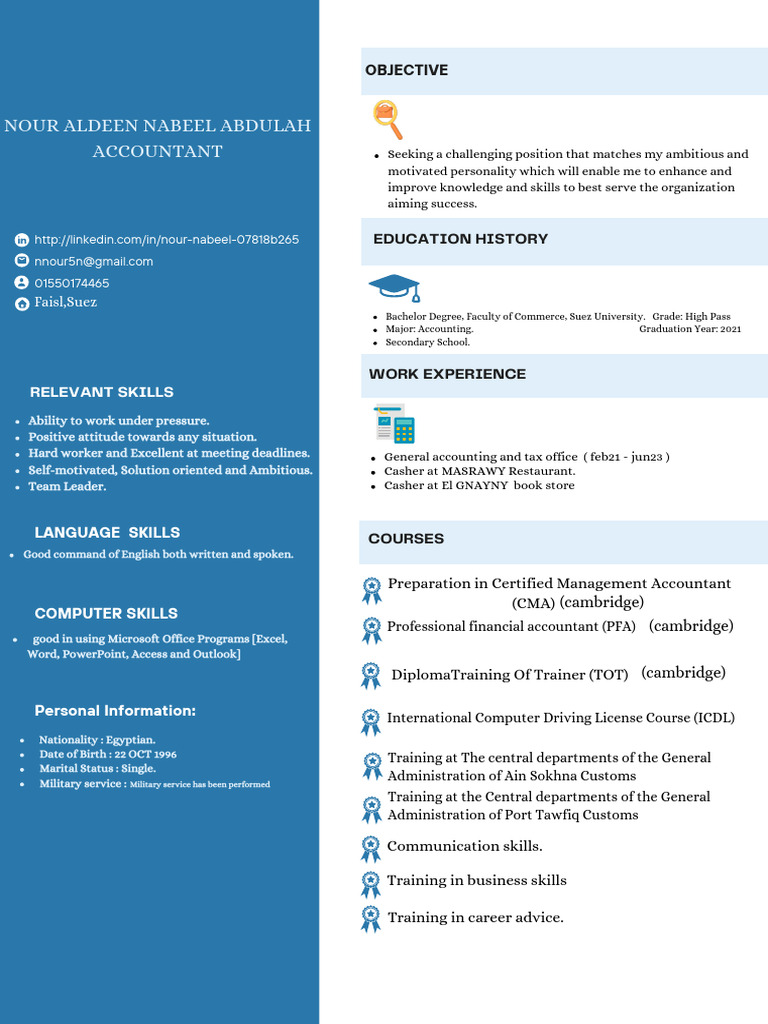 Nour Nabeel (CV) "' 2 | PDF