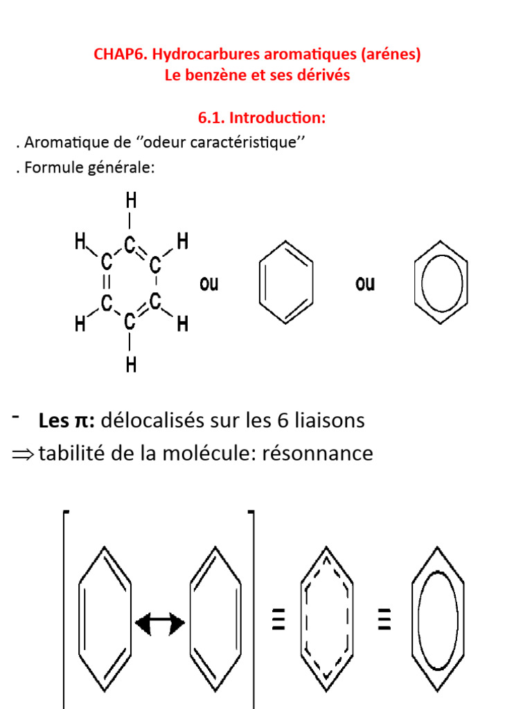 CHAP8.HYDROCARBURES AROMATIQUES | PDF | Benzène | Éther