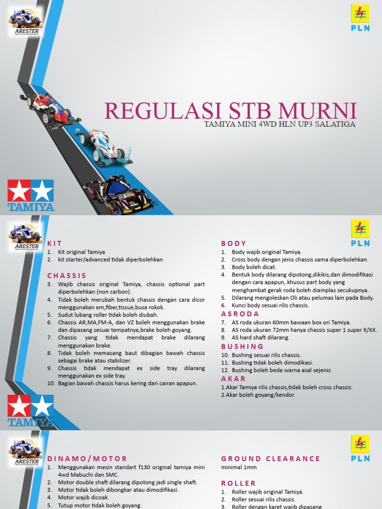 REGULASI STB MURNI HLN SLTG | PDF