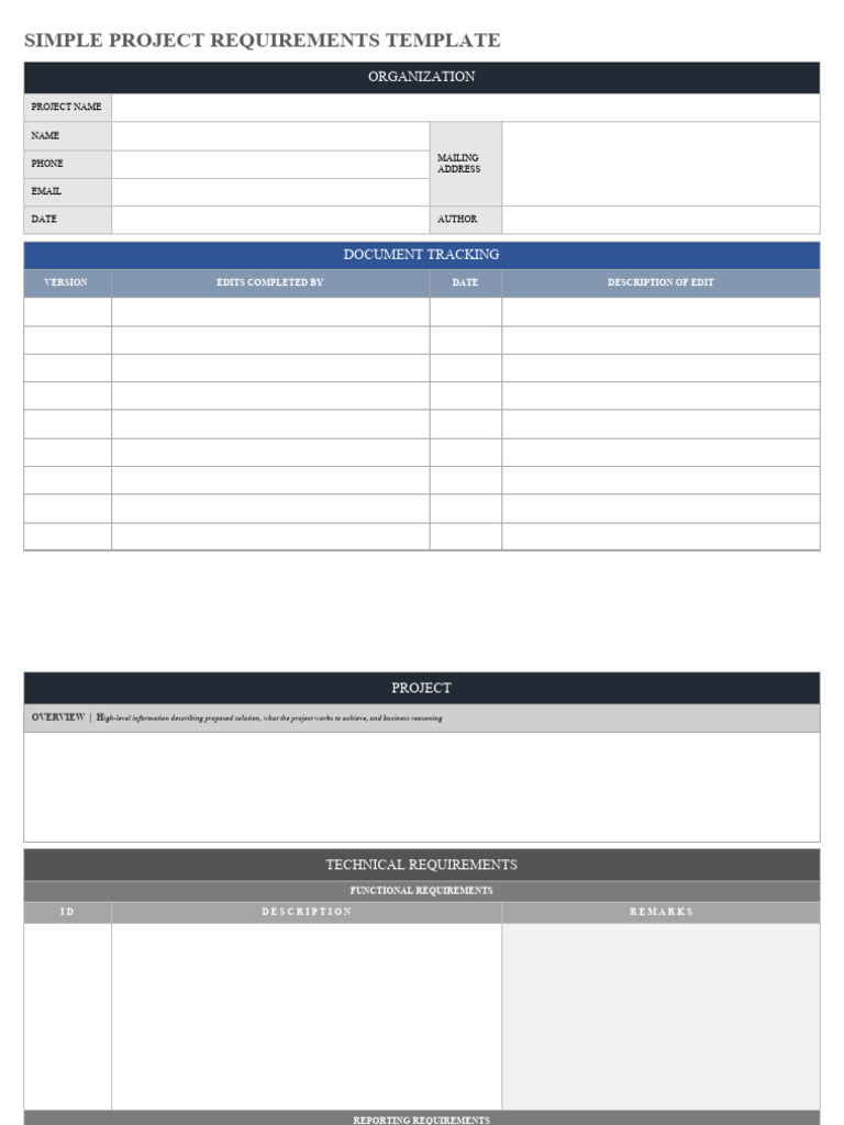 IC Simple Project Requirements 11338 | PDF