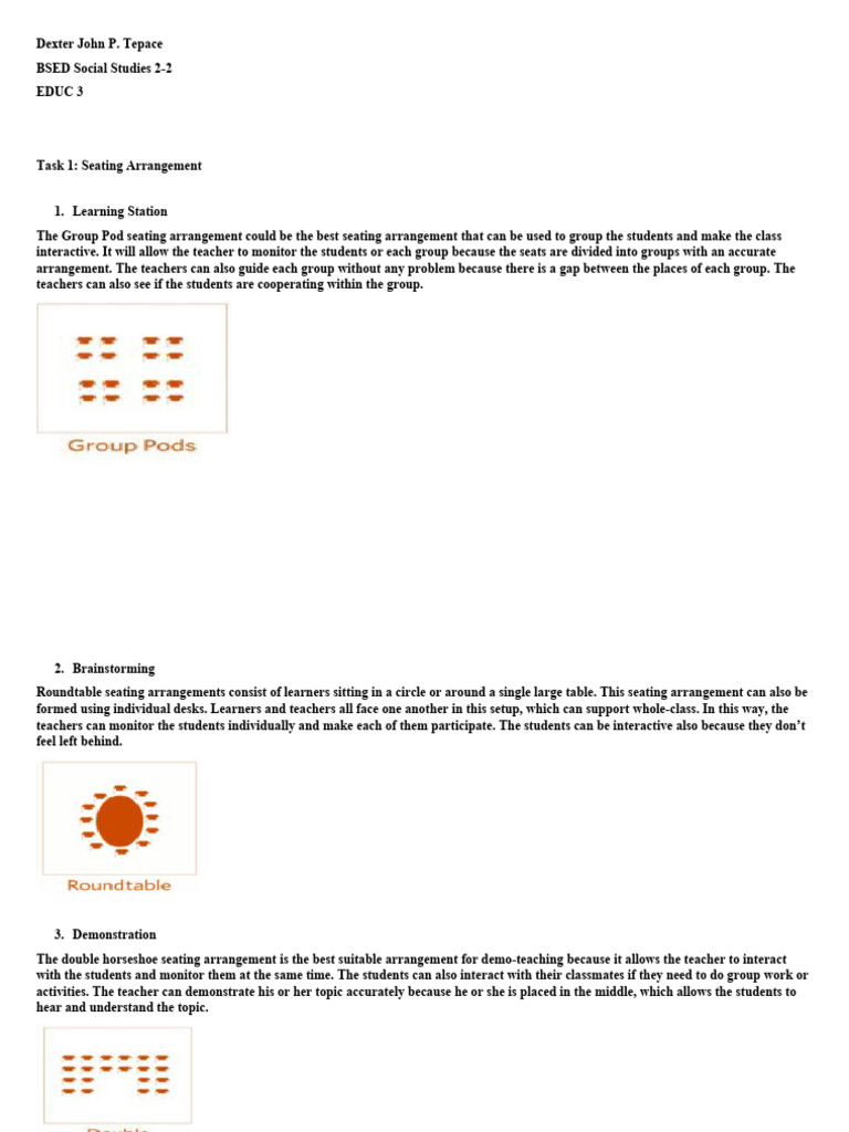 Dexter-Seating Arrangement | PDF | Career & Growth | Science & Mathematics