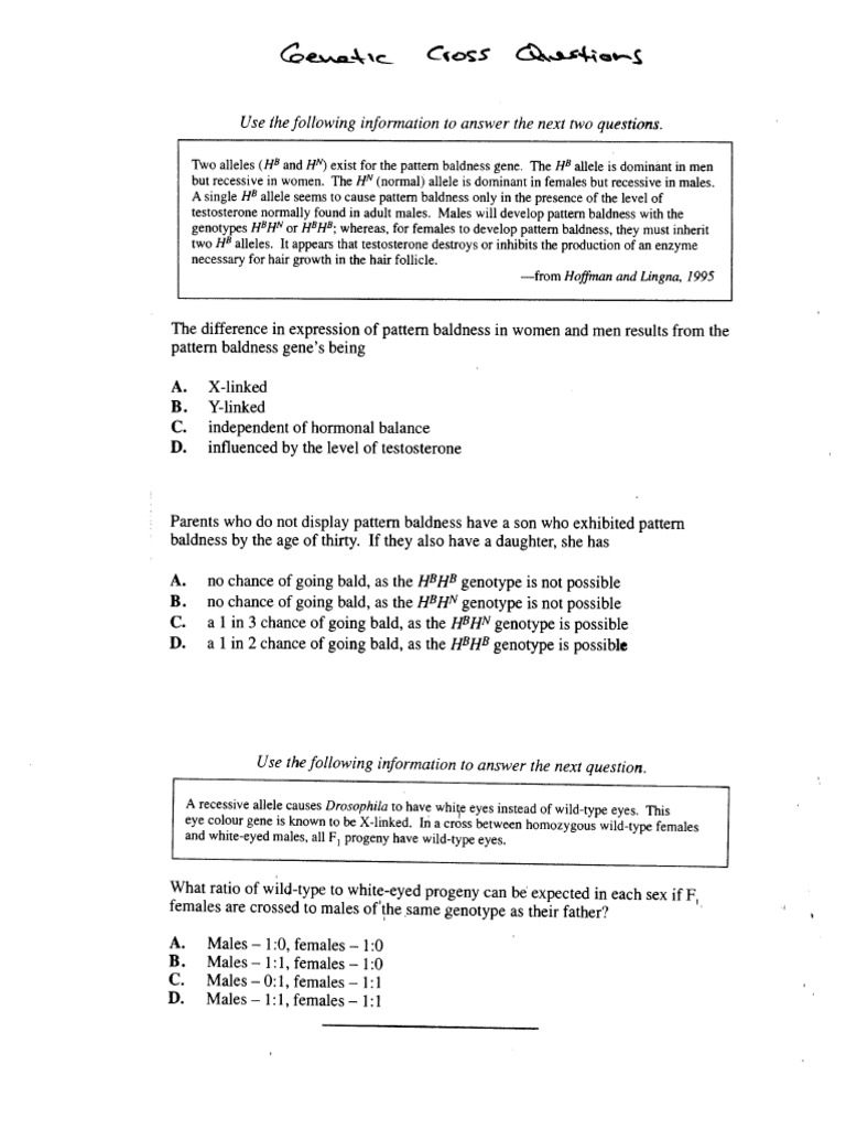 Classical Genetics Review Unit C | PDF