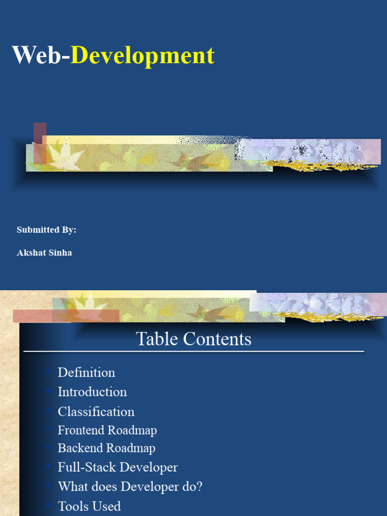 Web Development | PDF | Web Development | World Wide Web