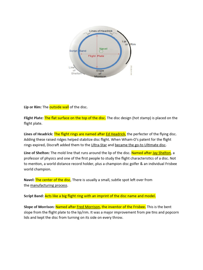 Ultimate Frisbee Handouts | PDF | Sports Rules And Regulations | Team ...