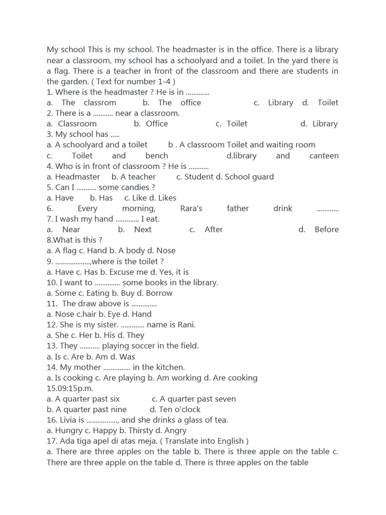 My school This is my school | PDF