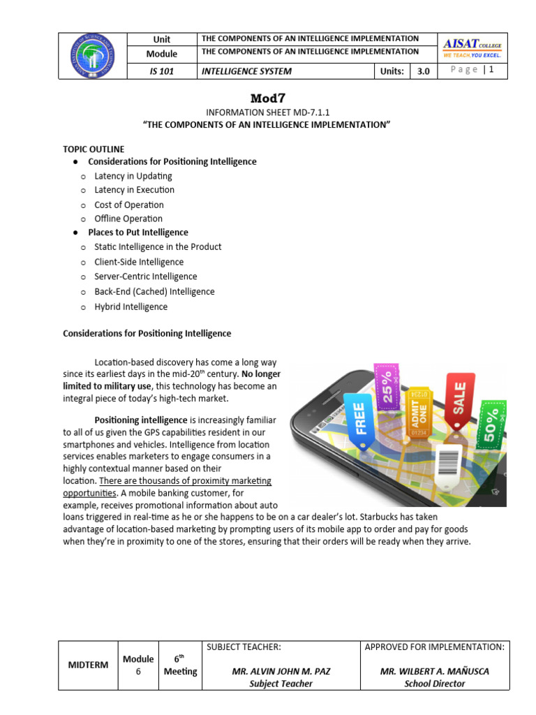 Midterm Is M6-7 | PDF | Artificial Intelligence | Intelligence (AI) & Semantics