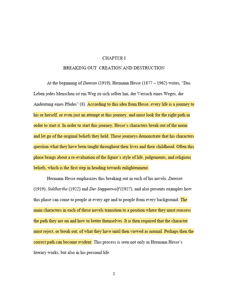 Siddhartha Reading Material 1 | PDF | Hermann Hesse | Orientalism