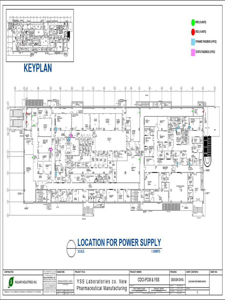YSS Laboratories Naic Cavite Project Plans | PDF