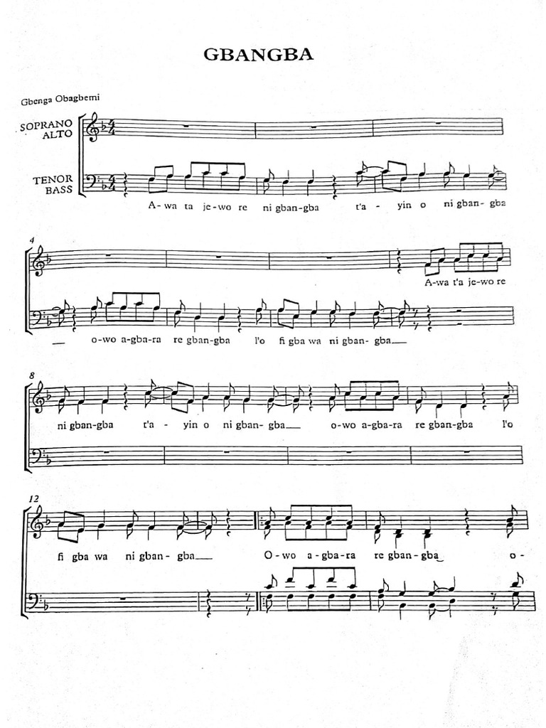 Gbangba | PDF