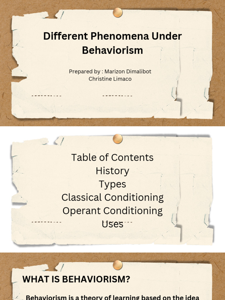FLCT | PDF | Behaviorism | Classical Conditioning