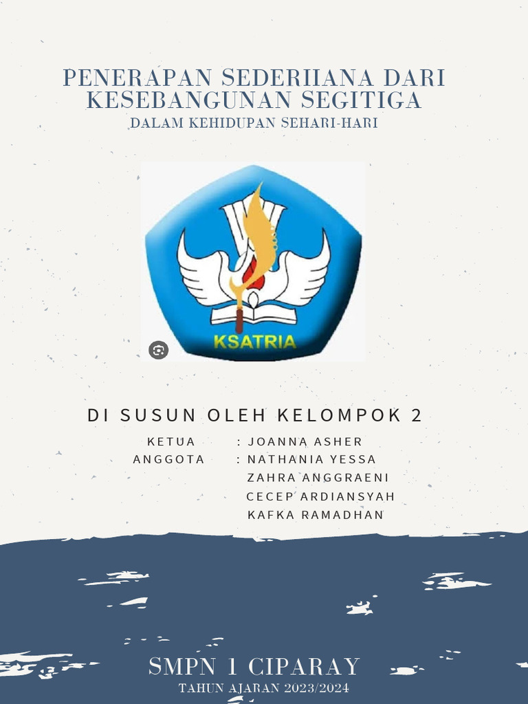 Biru Tua Dan Krem Kuno Umum Laporan - 20240321 - 105005 - 0000 | PDF