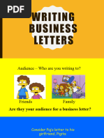 Business Letters Punctuations and Styles | PDF | Punctuation | Language ...