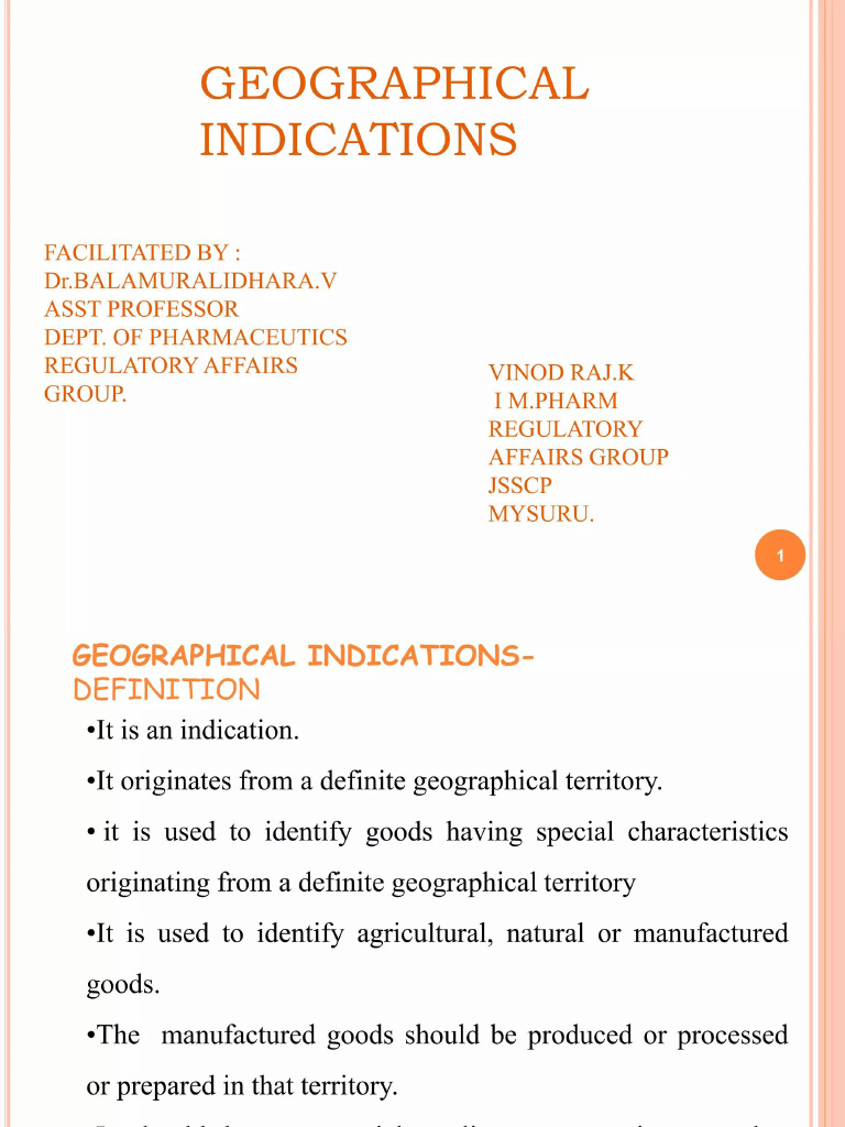 Geographical Indication - 20240502 - 004904 | PDF