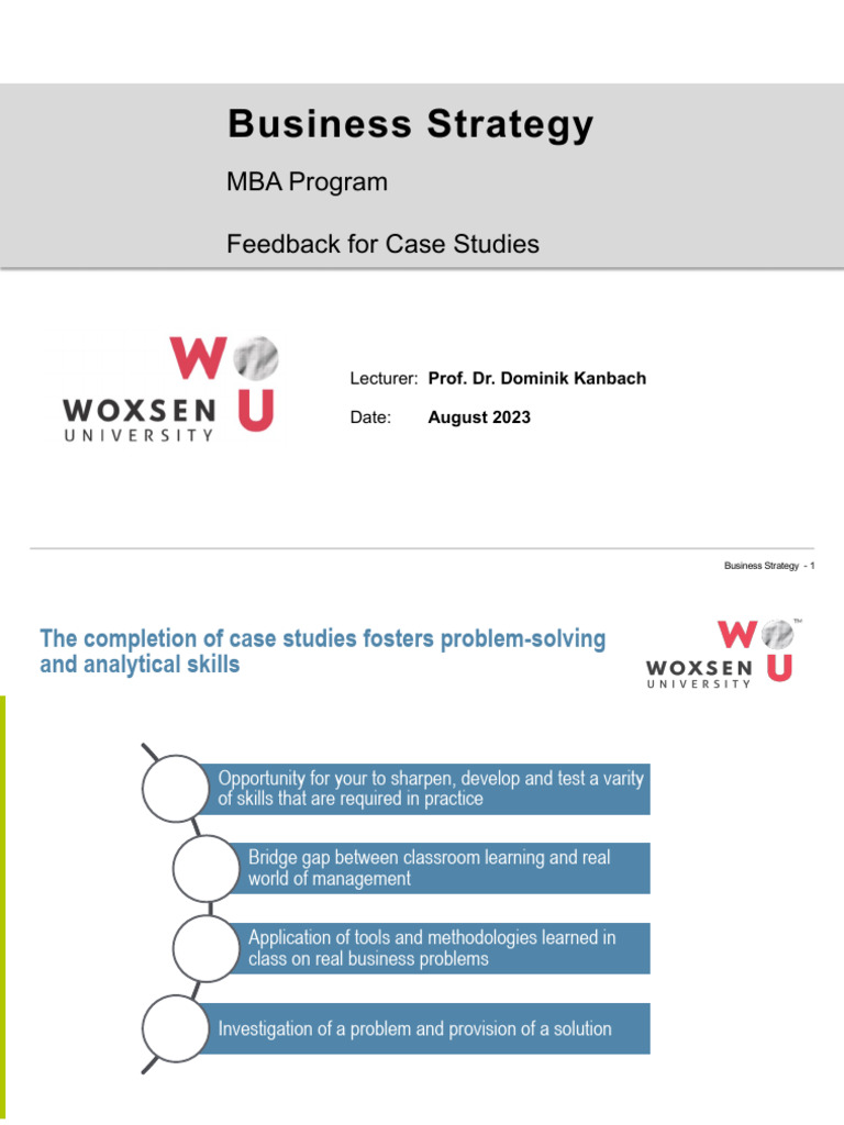 Feedback Case Studies | PDF | Strategic Management | Cognition