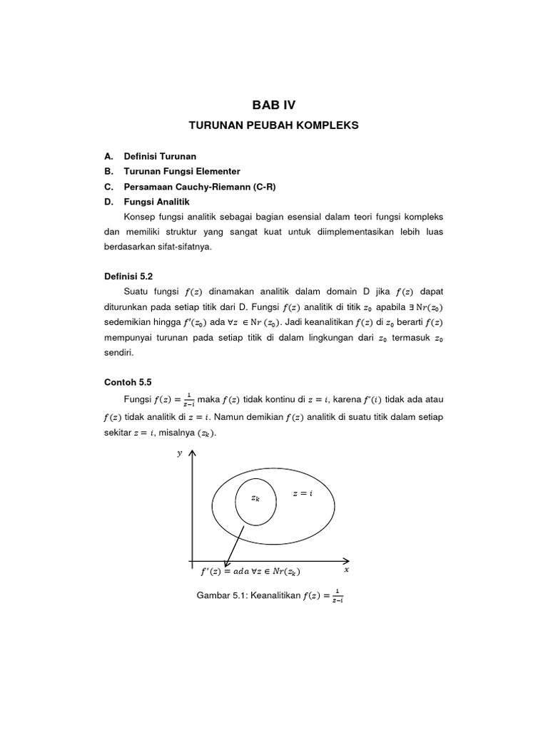 Temu.12. Fungsi Analitik Matematika | PDF | Sains & Matematika