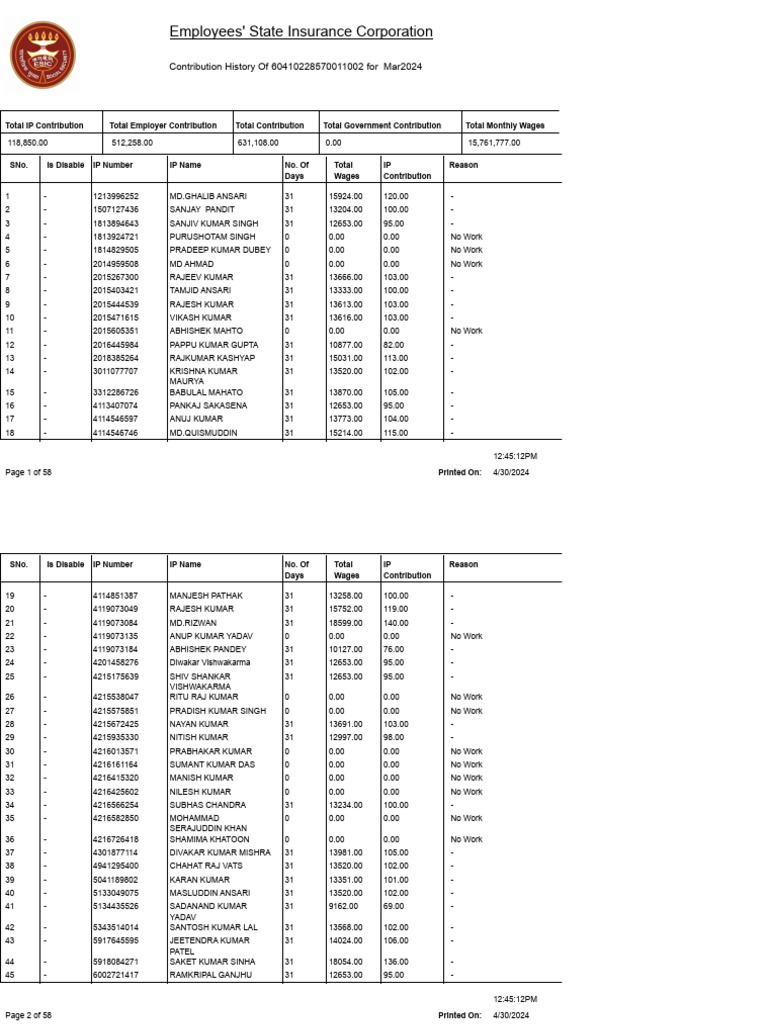 ContributionPrint Aspx | PDF