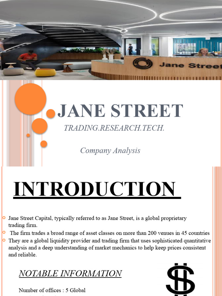 JANE STREET | PDF | Market Liquidity | Leverage (Finance)