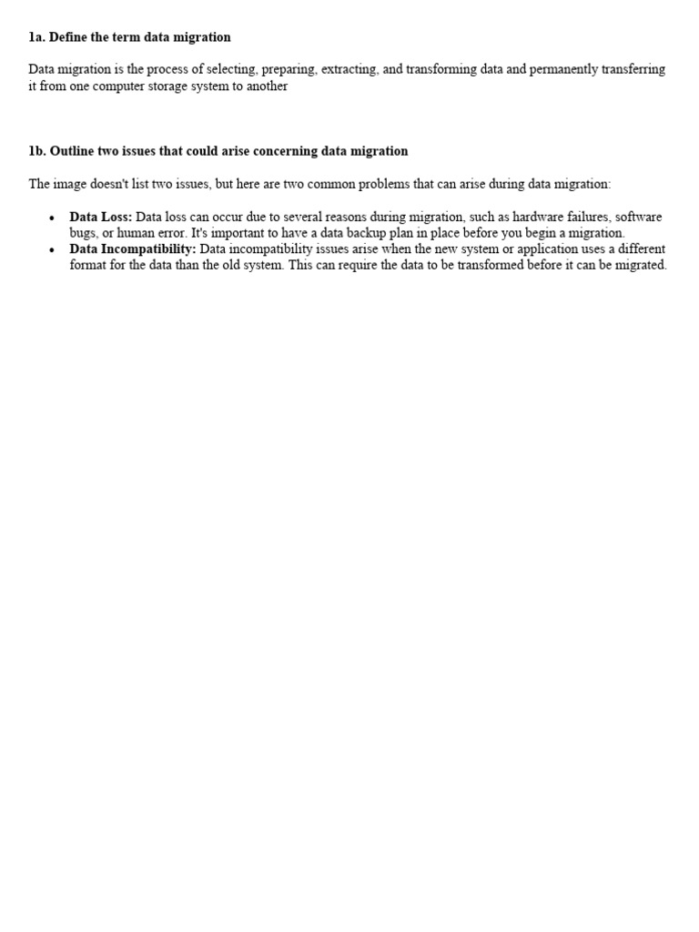 Unit 1 Revison | PDF